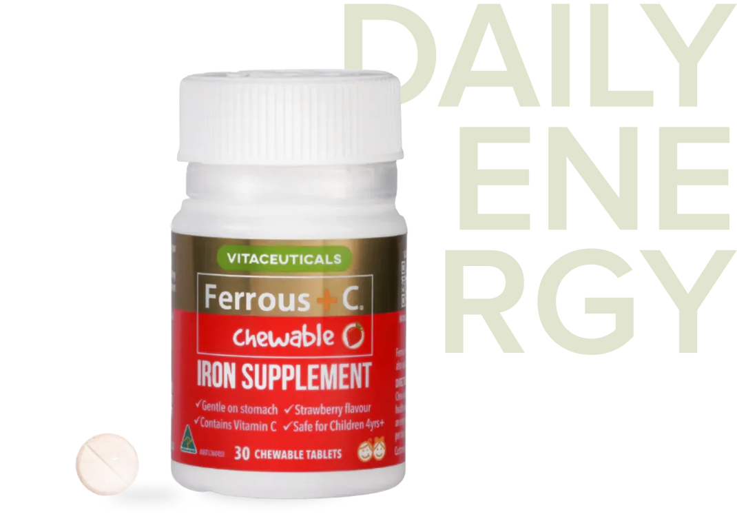 Ferrous + C Chewable Iron | Why Chewable Iron Works – Vitaceuticals