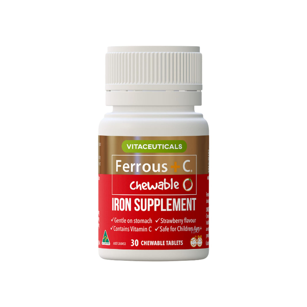 Ferrous + C Chewable Iron | Why Chewable Iron Works – Vitaceuticals