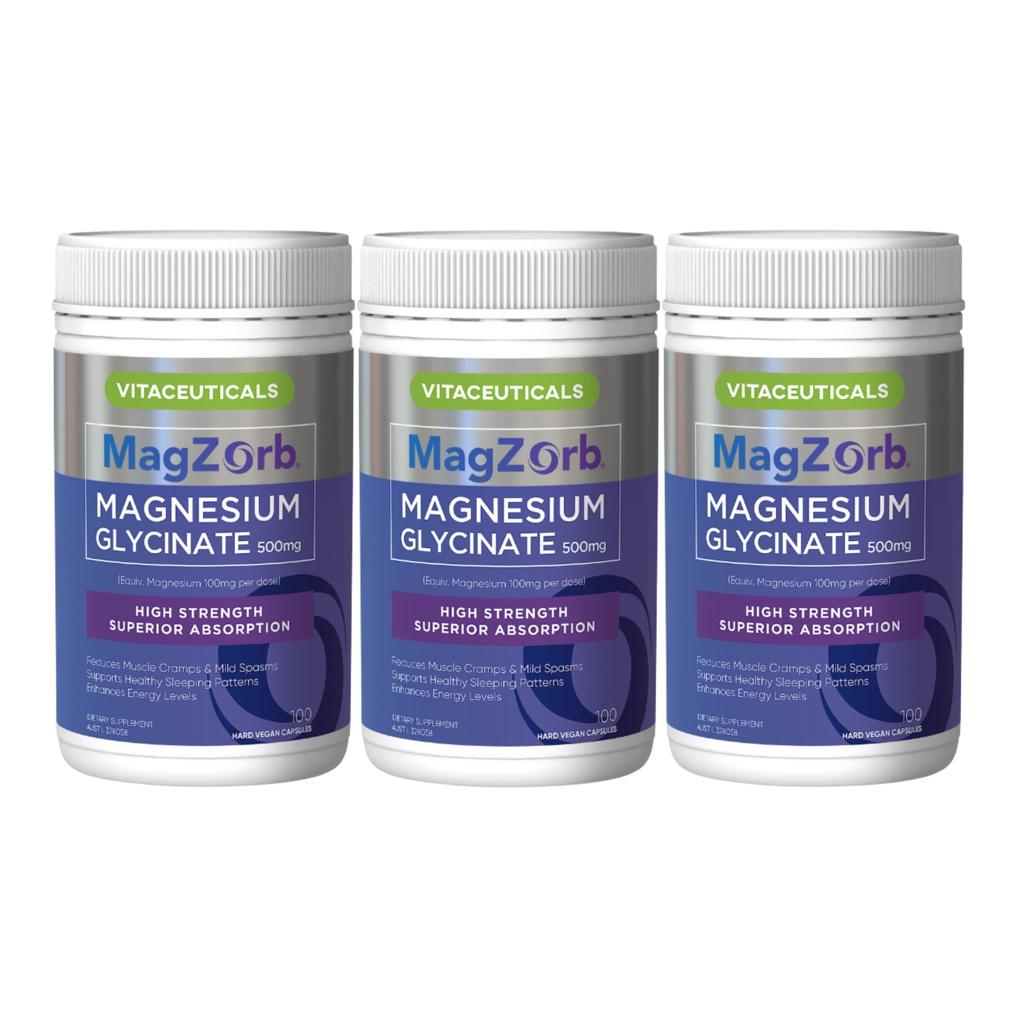 MagZorb Magnesium Glycinate | Energy, Muscle & Wellbeing – Vitaceuticals